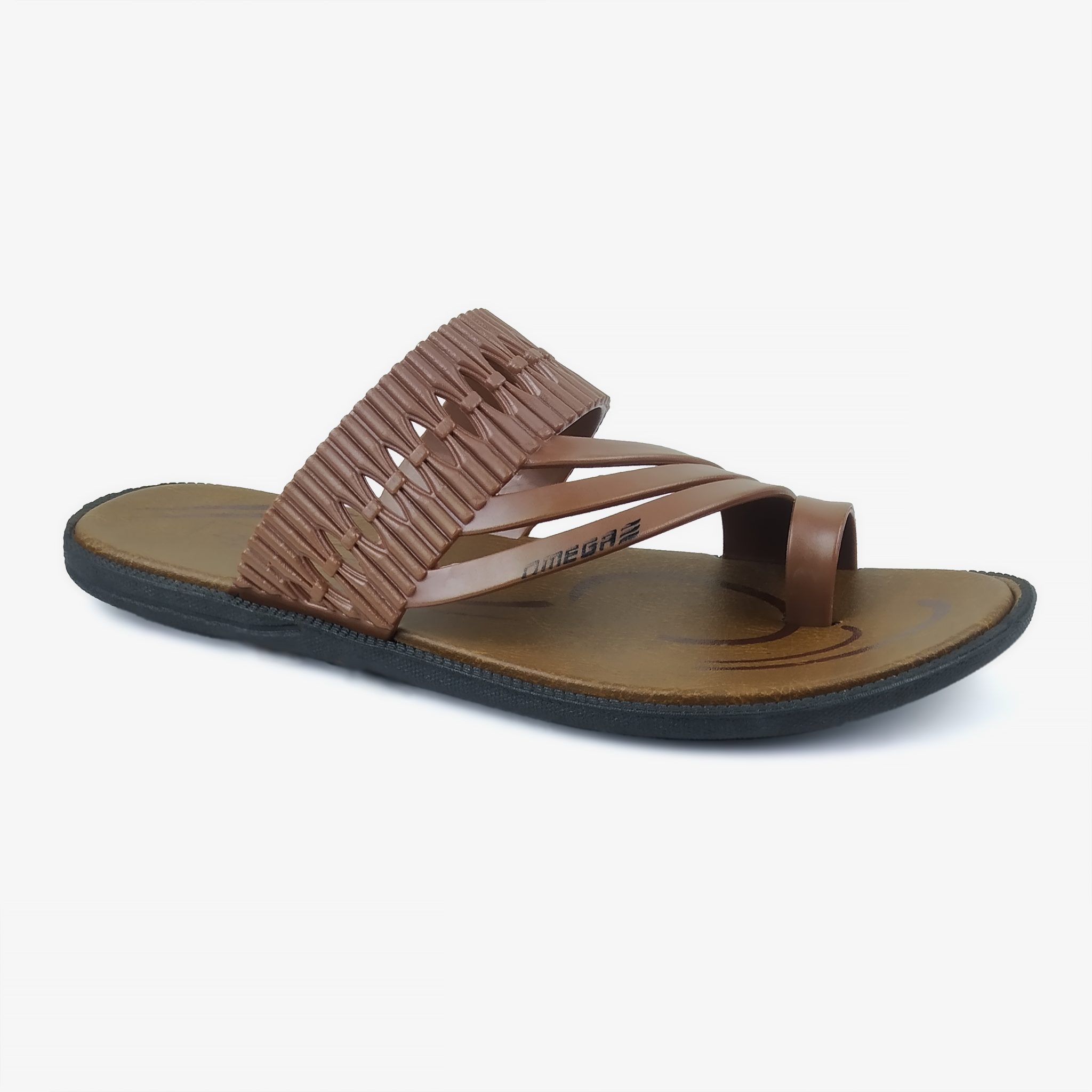 PU Men Slippers (PU-619) – Omega Shoes