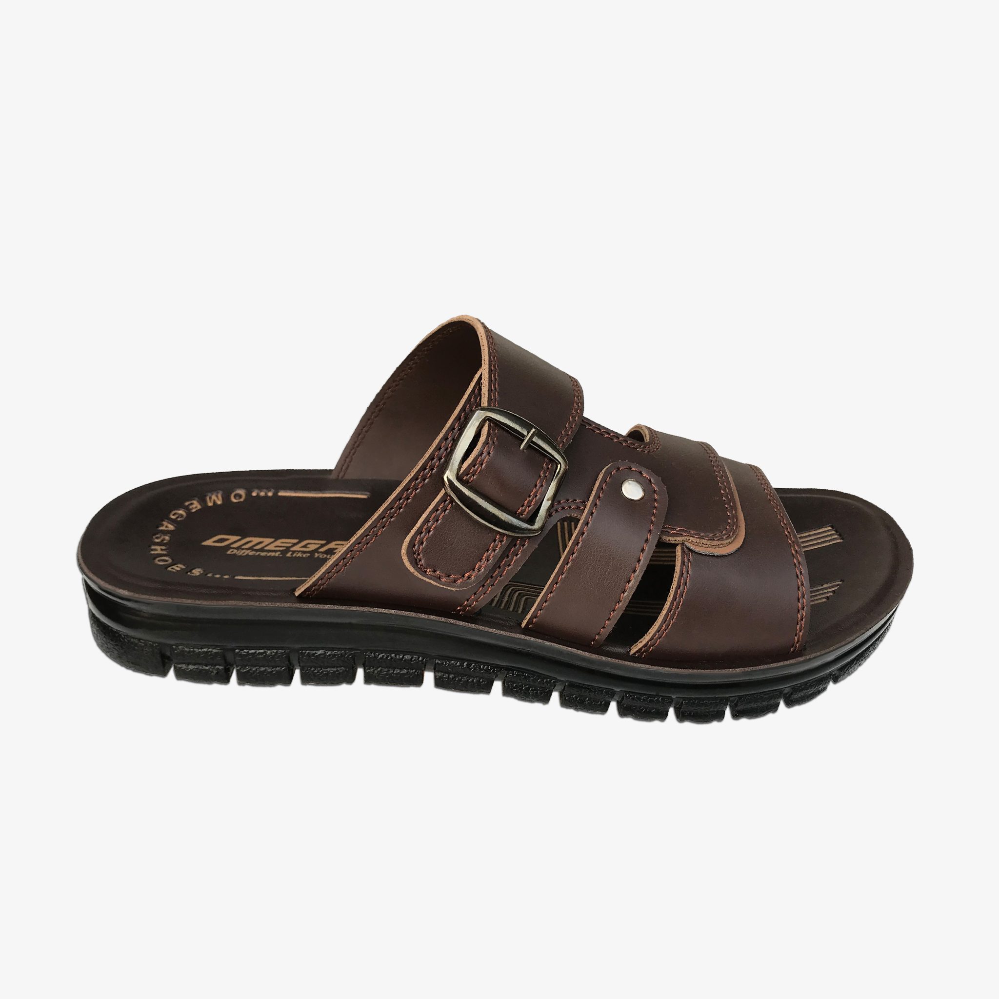 PU Men Slippers (PU-449) – Omega Shoes