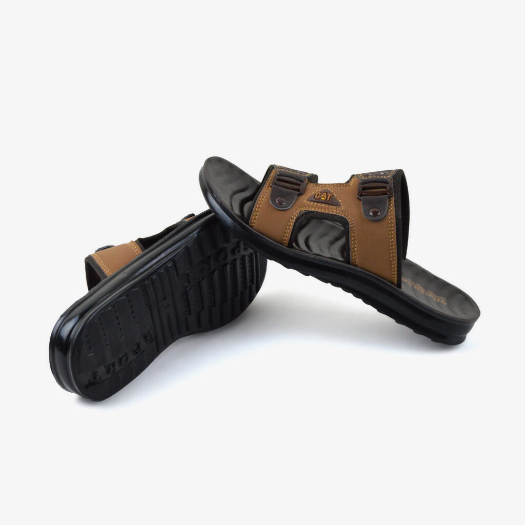 PU Men Slippers (PU-1815) – Omega Shoes