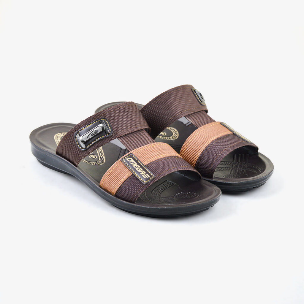 PU Men Slippers (PU-450) – Omega Shoes